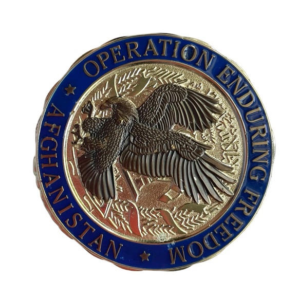 U.S. Army | Other | Us Army Deployment Challenge Coin Oef Afghanistan ...